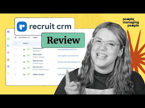 Recruit CRM Review 2024 | Is This Applicant Tracking System (ATS) Right For You?
