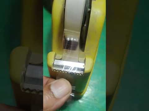 HOW USE CELLO TAPE CUTTER SAFELY