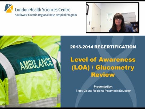 SWORBHP Recert Precourse 2013-2014: LOA / Glucometry