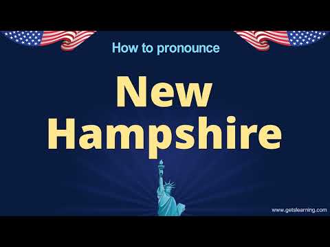 How to pronounce New Hampshire in English correctly