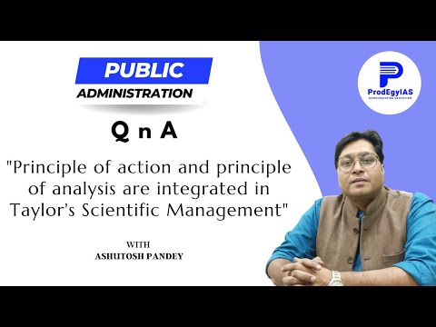 Know the deeper meaning behind scientific management of Taylor