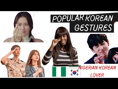 WHAT ARE SOME POPULAR KOREAN GESTURES AND THEIR MEANING #korean #korea #gestures #drama #kdrama