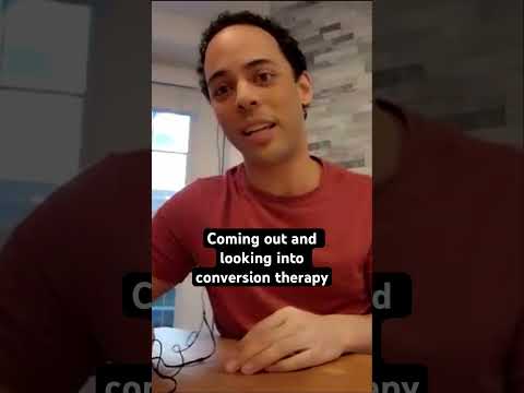 Coming out to his mom and looking into conversion therapy. #gay #church