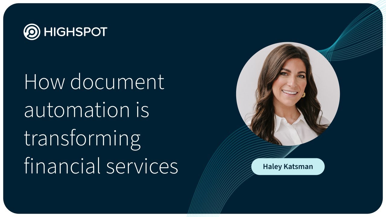 How Document Automation Is Transforming Financial Services