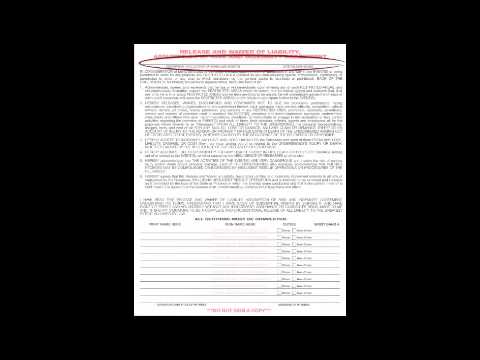 How to Complete NKA Waiver & Release Form