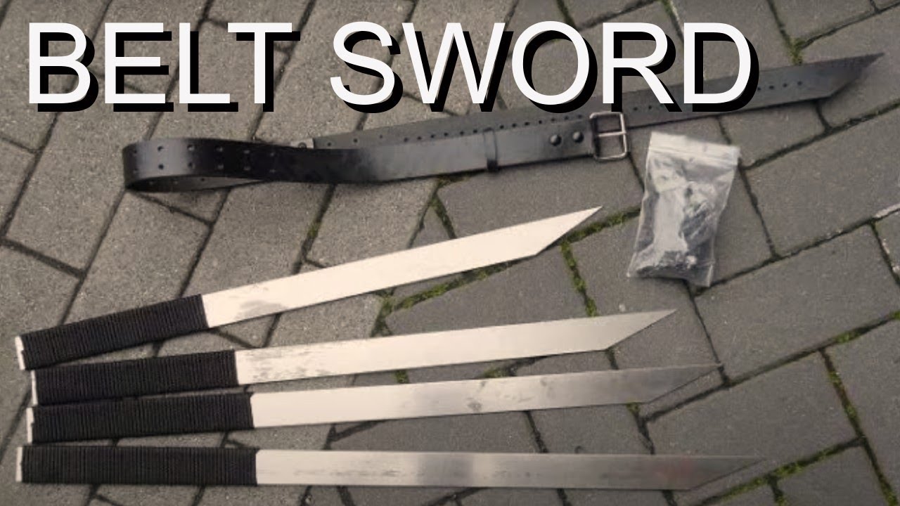 Concealed Flexible Belt Sword - No Longer Available