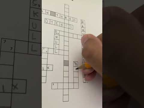 Crossword Puzzle Book