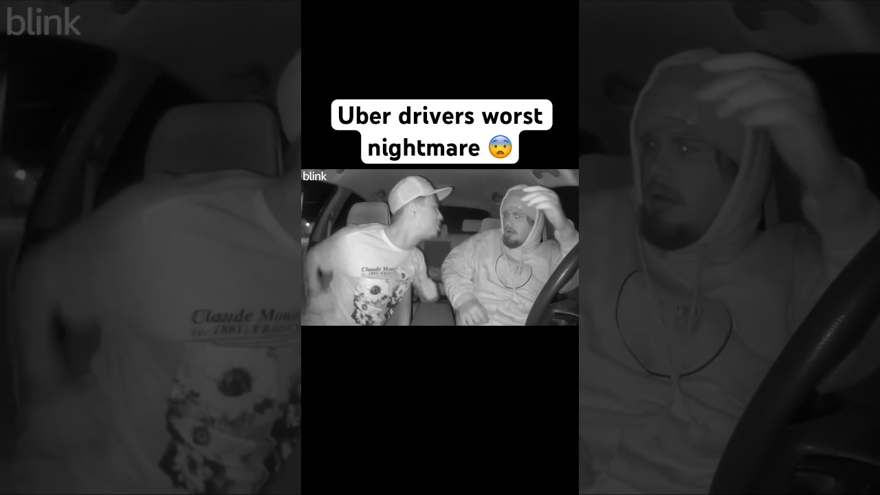 UBER DRIVERS WORST NIGHTMARE! 😨 #shorts