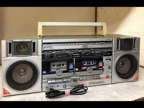 JVC PC W300 Dual Cassette Auto Reverse Boombox 1984 | Reverb