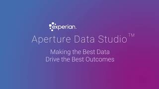 Experian Aperture Data Studio Software - 2025 Reviews, Pricing & Demo
