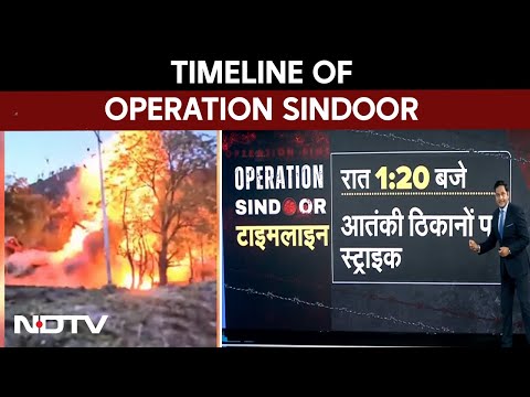 India Attacks Pakistan | Operation Sindoor: Timeline Of Operation Sindoor Through Graphics