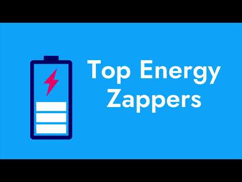 Things that drain our batteries the most