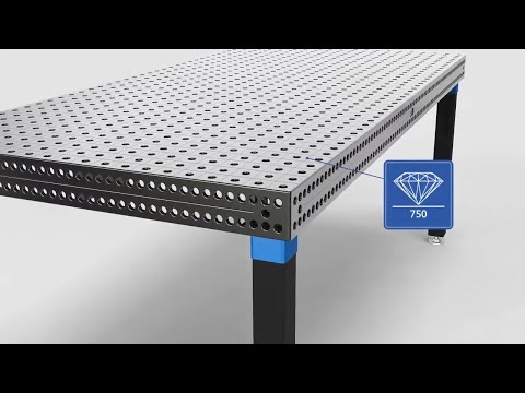 Siegmund System 16 1500x1000 Welding Table - Quick Product Overview