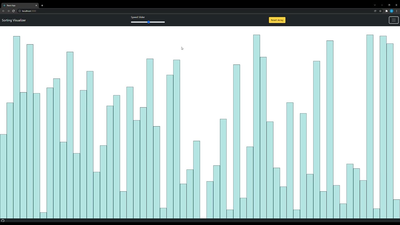 My CS50x final project - Sorting Visualizer