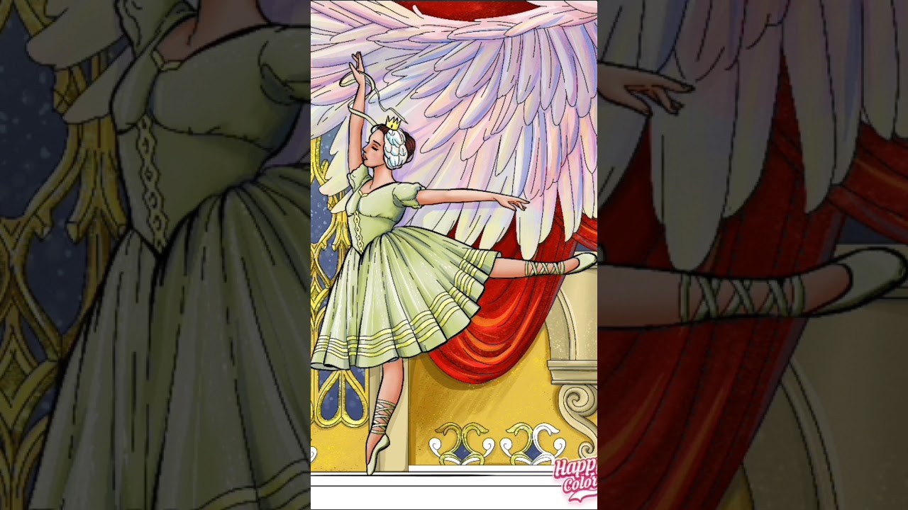 At the Ballet Coloring Book Reveal
