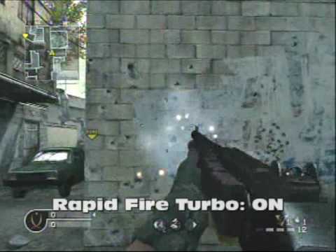 Xbox 360 Rapid Fire Turbo Controllers: M1014 Shotgun COD4 Call of Duty 4: Modern Warfare