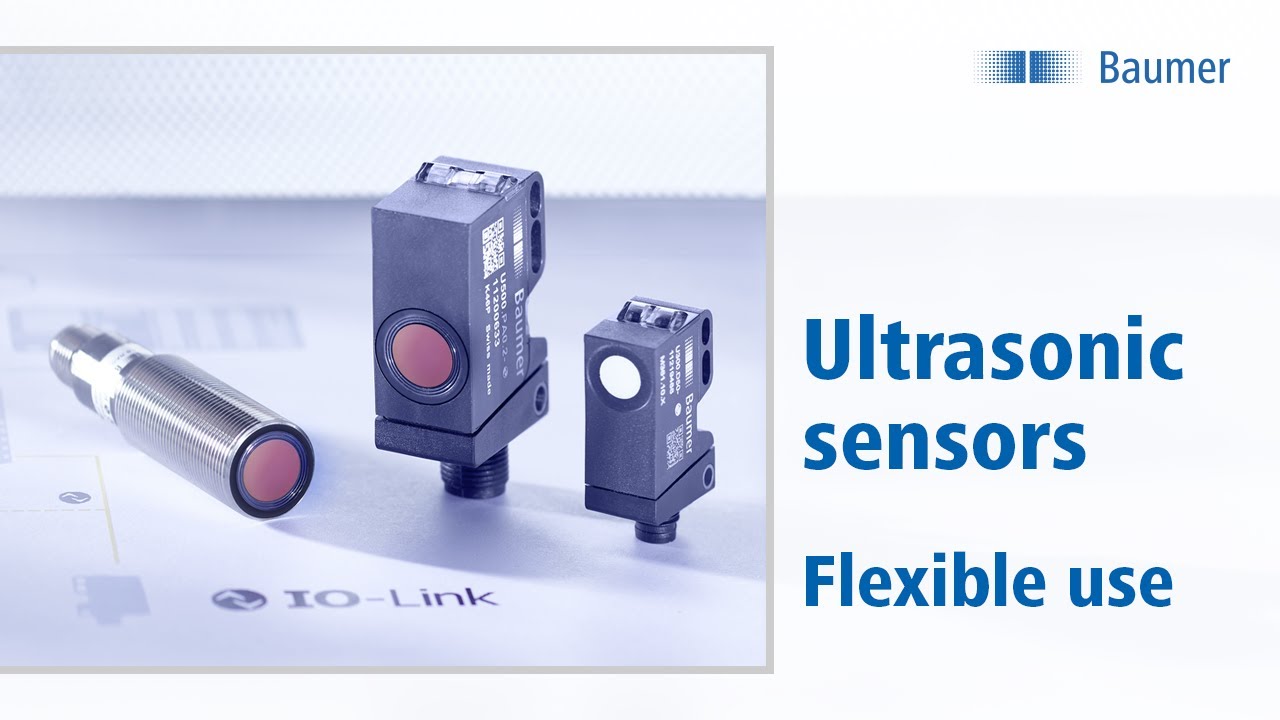 Baumer | Ultrasonic sensors | New machine design freedom