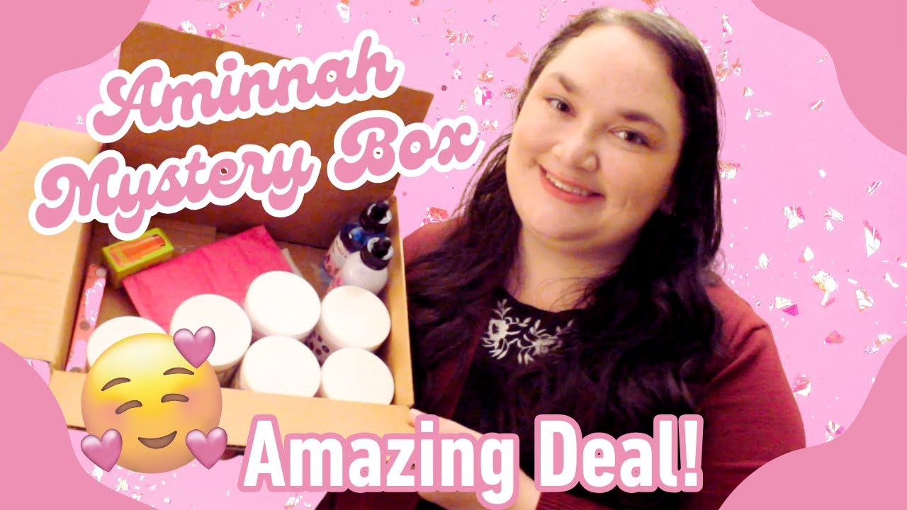 Unboxing the Aminnah Mystery Box | 10 bodycare items for under $30! 💖