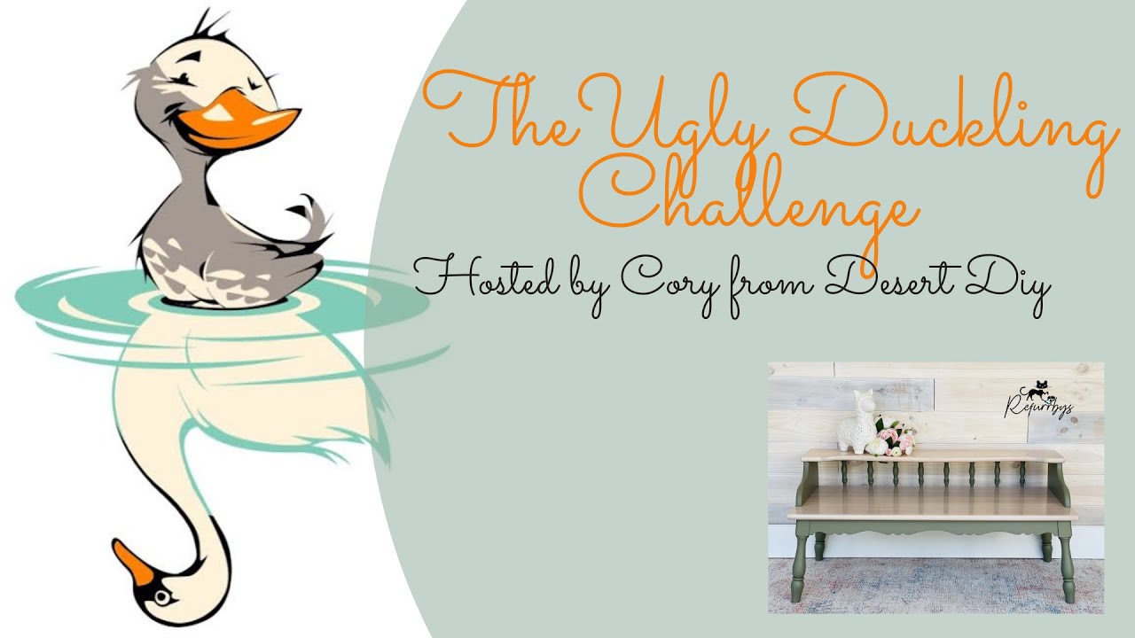2021 Ugly Duckling Challenge! Furniture flip makeover
