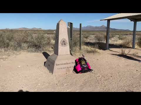The Start of The continental divide trail April 2022