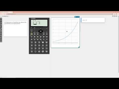 Exponential Functions with fx-991CW Calculator and ClassPad.net