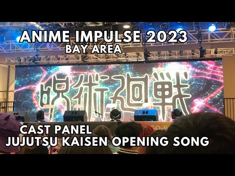 Jujutsu Kaisen Opening Song at Cast Panel - Kaikai Kitan by Eve | Anime Impulse Bay Area 2023