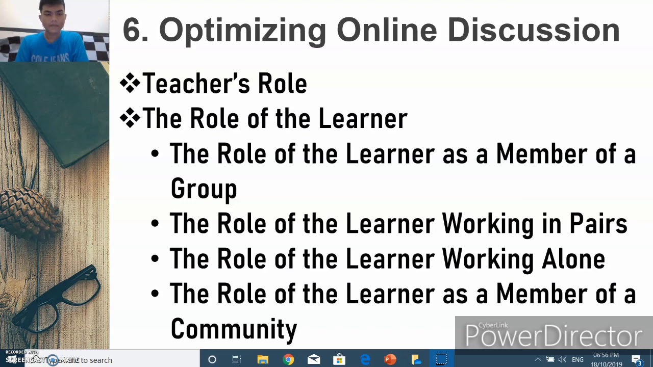 E-Learning Comprehension Check