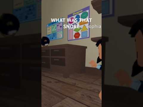 GOOFY SNORE💀 #roblox #funny #snore #goofy