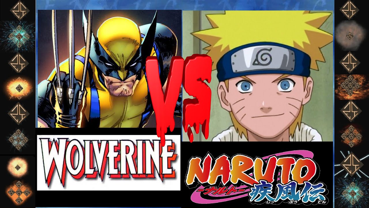 Wolverine (Marvel Comics) vs Naruto (Naruto) - Ultimate Mugen Fight 2015