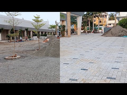 JC PAVERS LAYING WORK @RK CONVENTION HALL Nillangarai Contact -9790897735