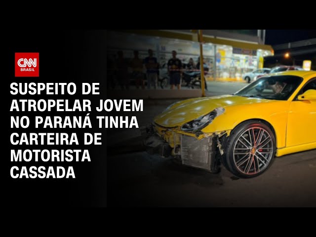 Vídeo: jovem de 19 anos morre após ser atropelada por Porsche em Maringá (PR) | CNN Brasil