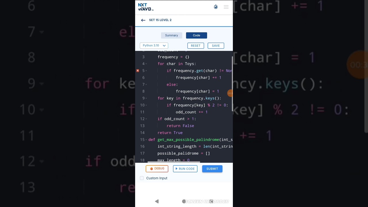 Awesome Substring using python CCBP Nxtwave #nxtwaveccbp4 #python #programming #coding #nxtwave #net