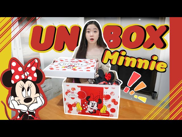 Positively Minnie Unboxing💕 l รวมของน่ารักมินนี่ เมาส์ ชุดนอน กระเป๋า ...