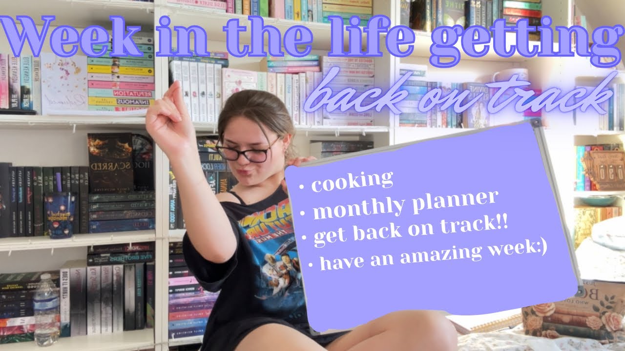 Week in the life getting back on track… 