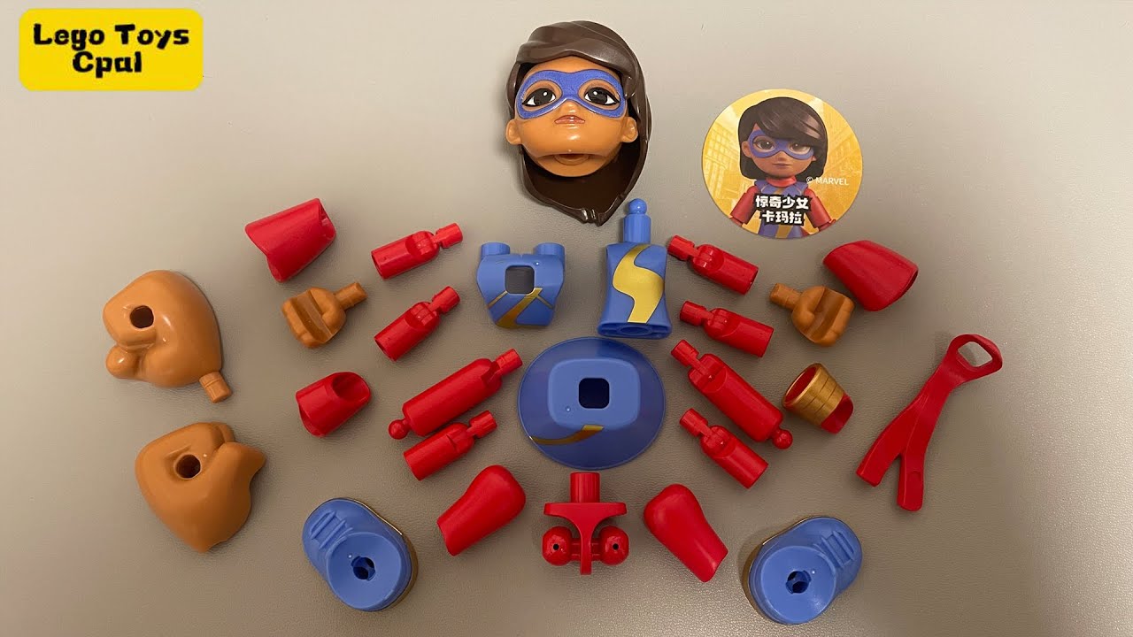 LEGO Ms. Marvel | Spidey and his Amazing Friends | Blokees | Unofficial Lego Minifigures