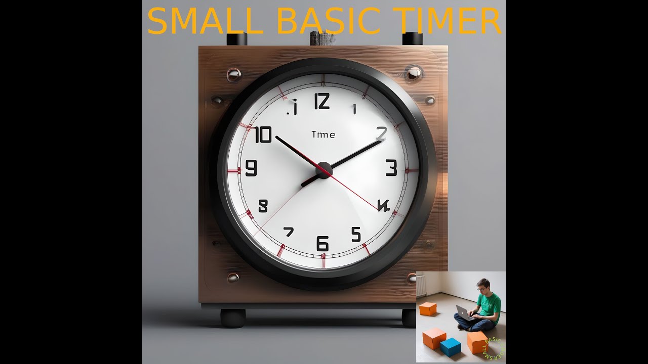 Timer Program Made With Small Basic