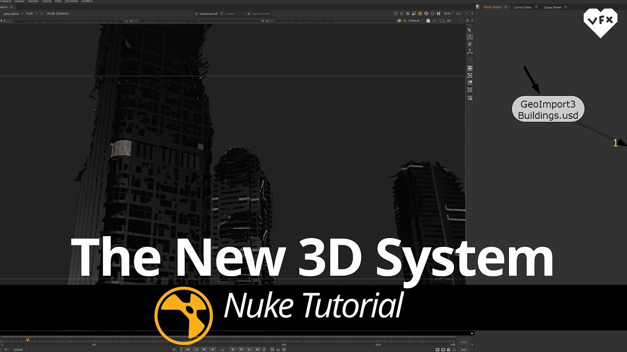 The New 3D System // Nuke tutorial