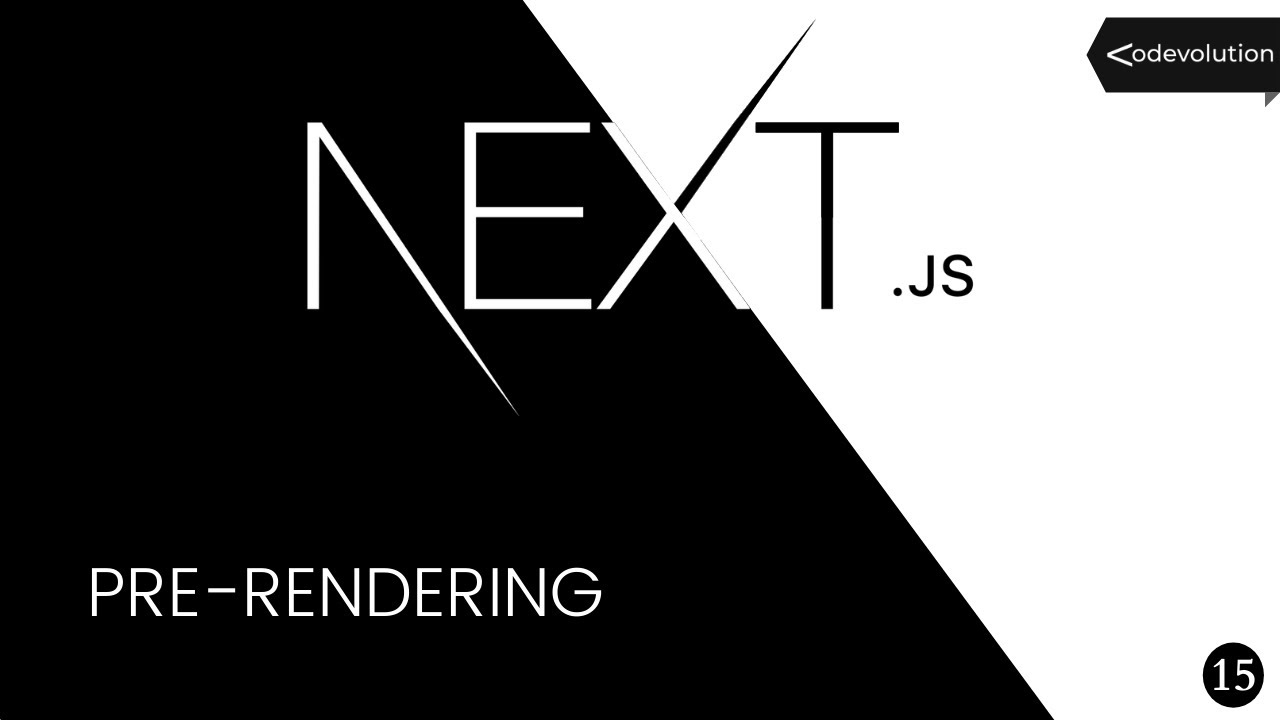 Next.js Tutorial - 15 - Pre-rendering