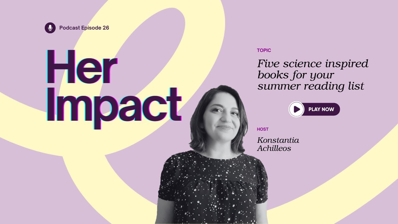 Five science inspired books for your summer reading list #books #podcast #foryou