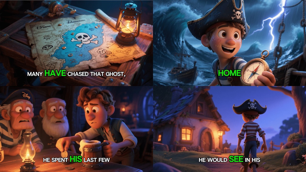 The Little Pirate 🏴‍☠️⚓ | A Brave Adventure on the High Seas