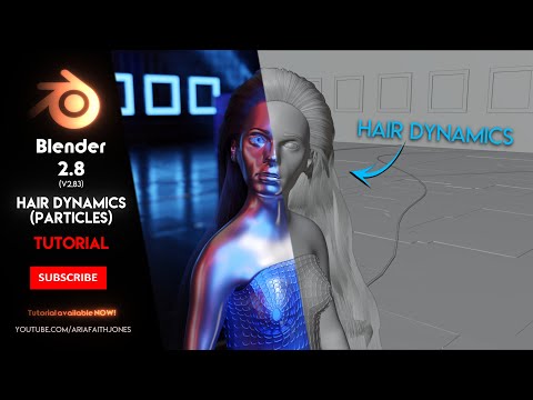 Blender 2.8 | Easy Hair Dynamics (Particle Simulation) | Tutorial - Tutorials, Tips and Tricks ...