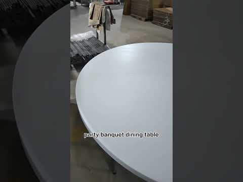 how strong is our HDPE plastic round table? HDPE plastic round tabel wedding table banquet table