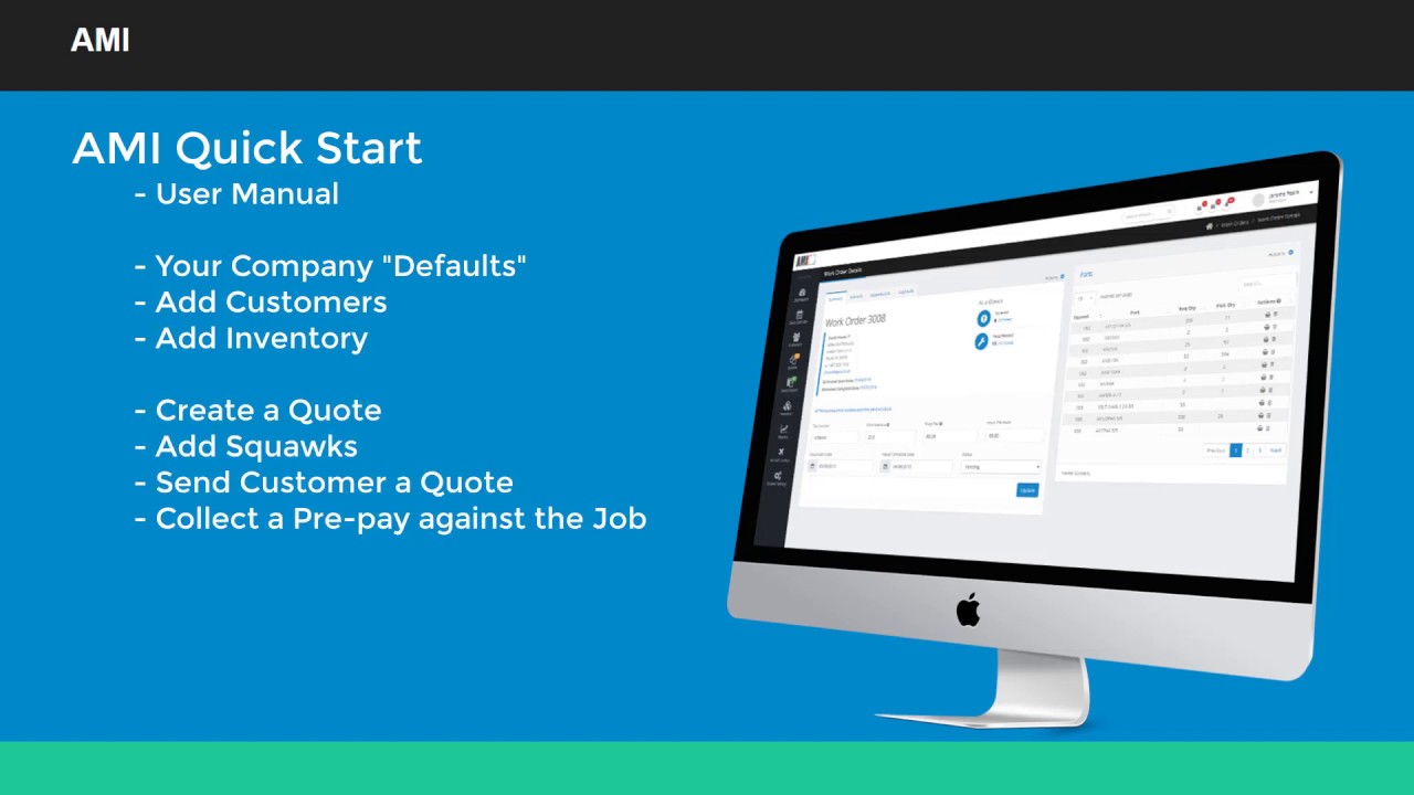 AMI Quick Start Guide