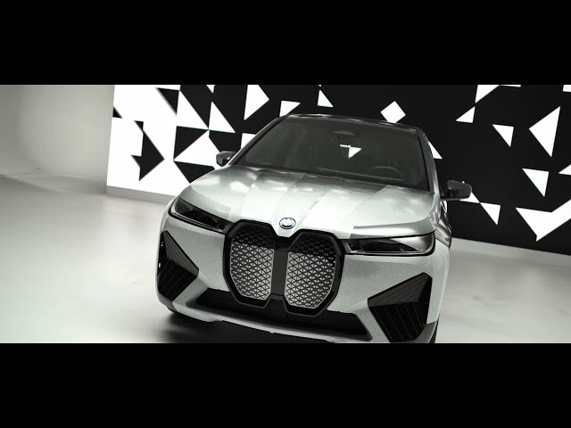 Colour-changing BMW iX debuts at CES