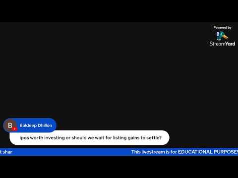 š“ LIVE: Finance Discussion & Market Analysis | Educational Content Only | Not Financial Advice