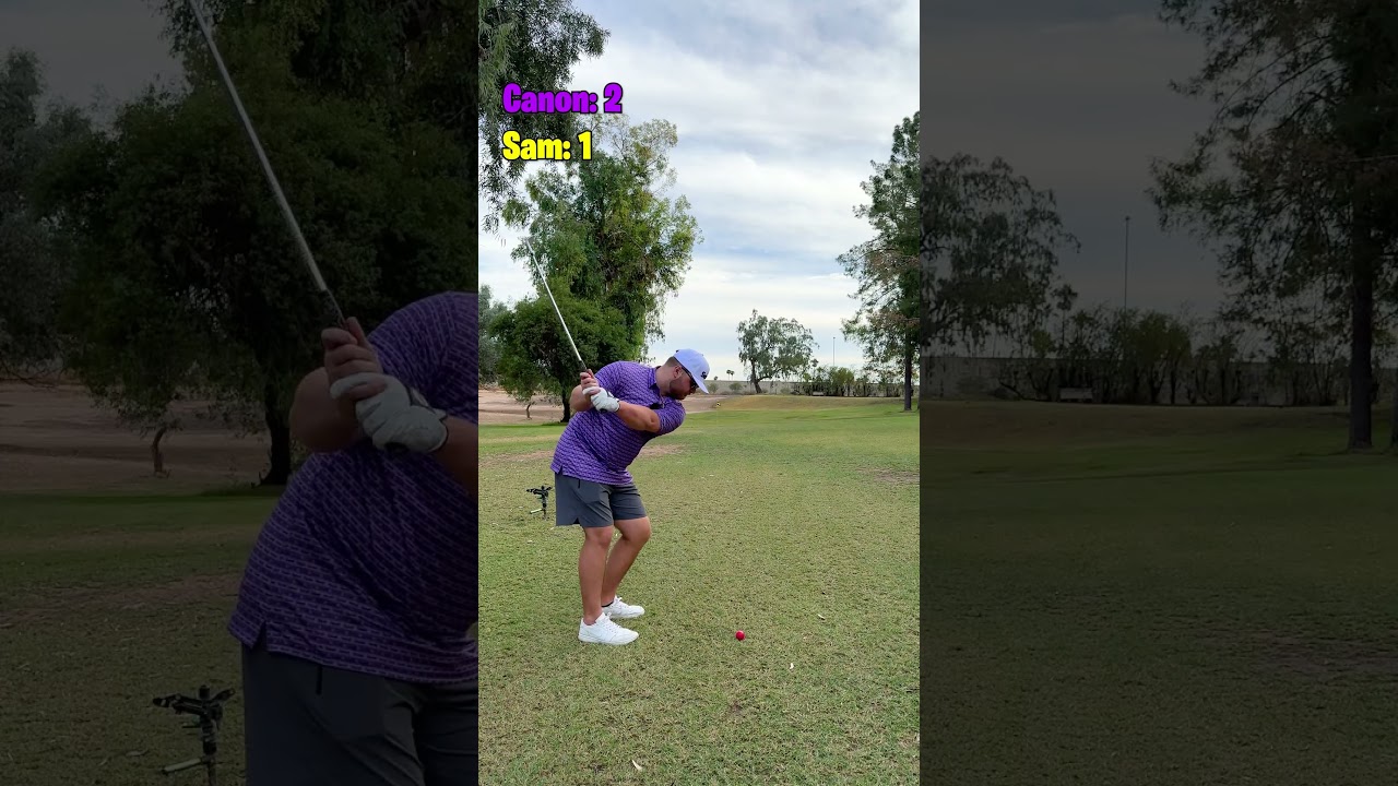 Foam Golf Ball on a REAL Golf Course!!