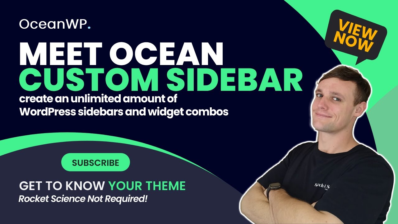 🏹 Ocean Custom Sidebar: Create an Unlimited Amount of WordPress Sidebars with OceanWP