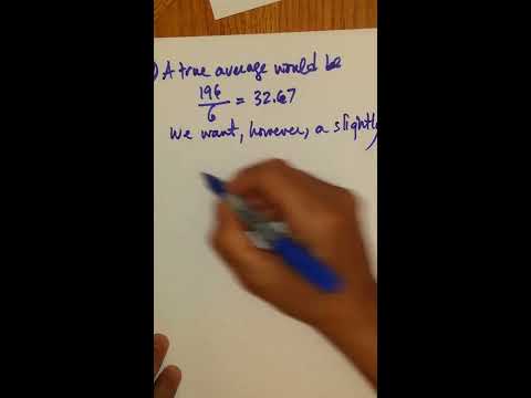 Finding Standard Deviation by Hand