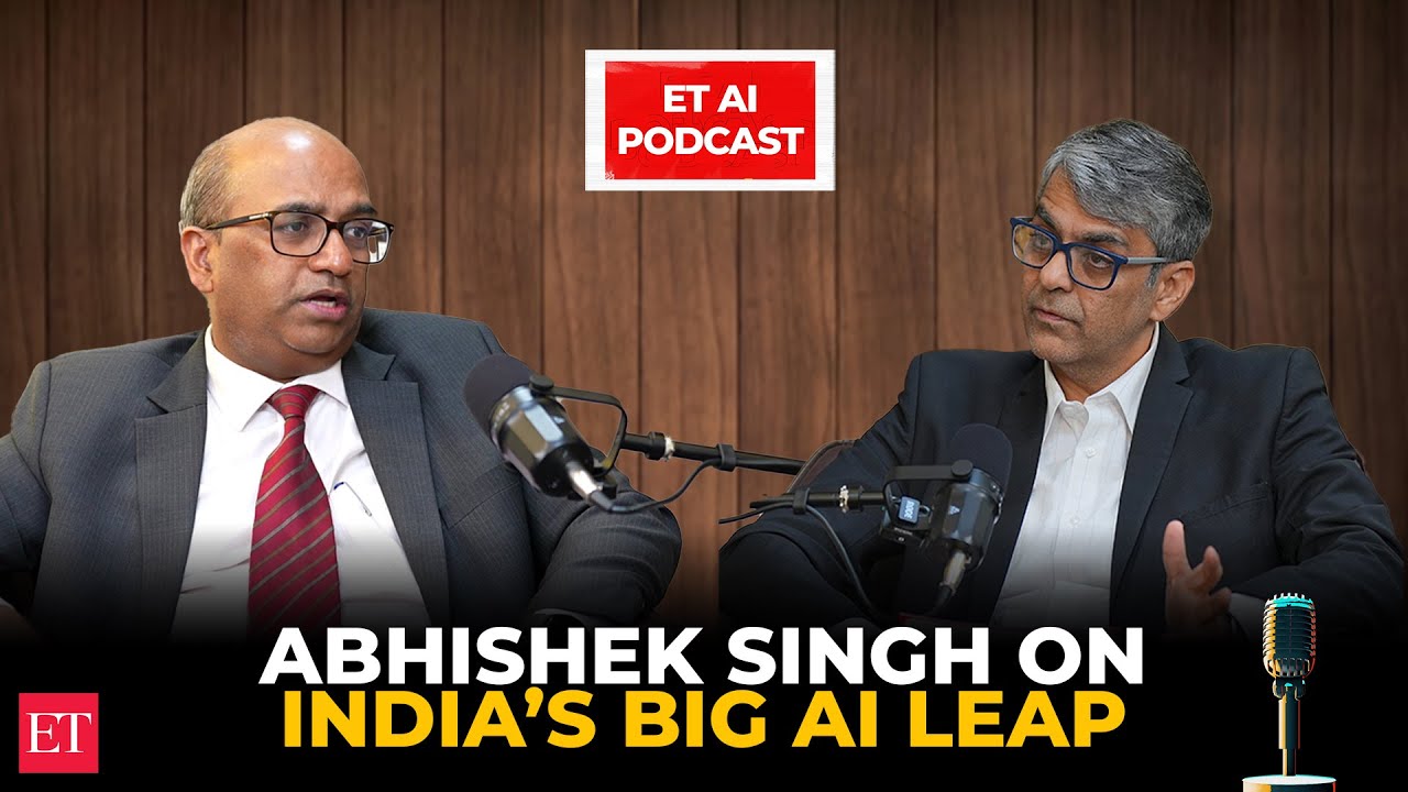 ET AI Podcast Teaser : Abhishek Singh on How India Will Lead the World in AI Users