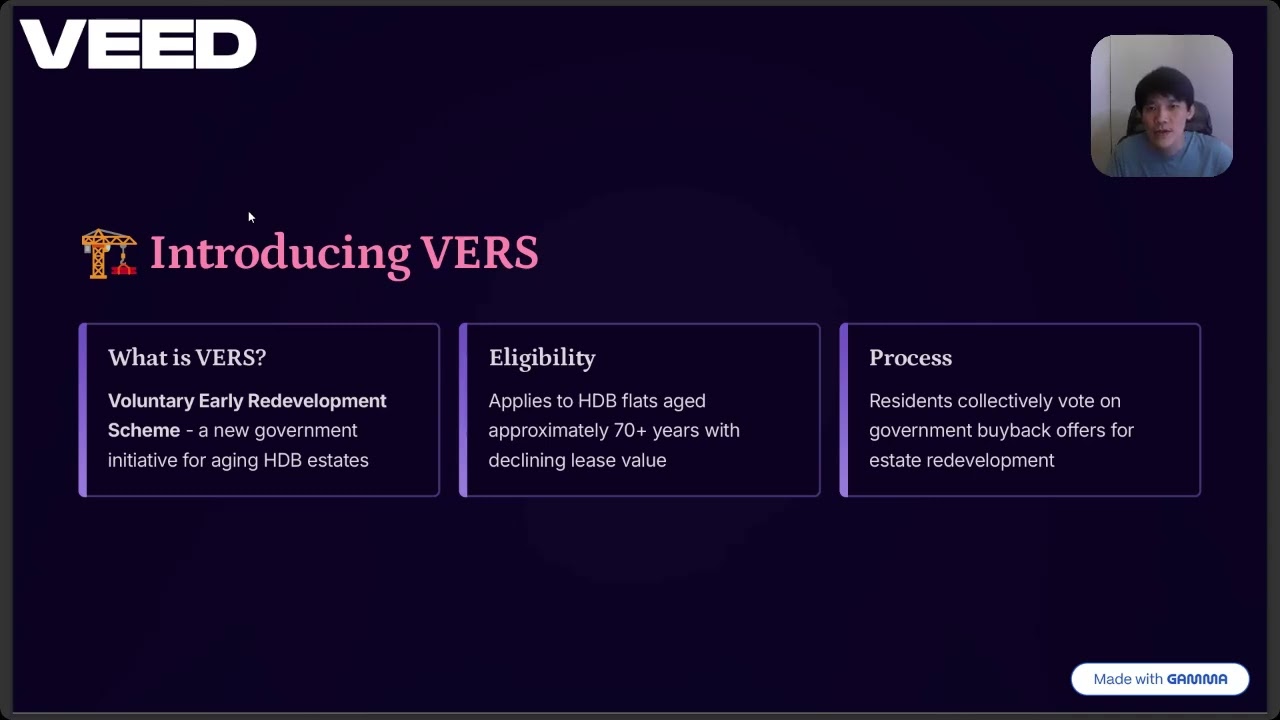 HDB Lease Decay & VERs